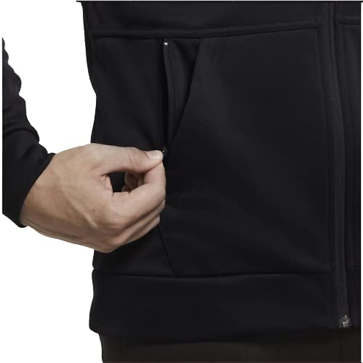 Nike DRI-FIT Men's Therma Full Zip Training Hoodie (as1, alpha, m, regular, regular, Black)