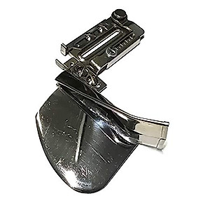 Sew link Sewing Machine Single Fold Tape Binder Binding Attachment with Swing Bracket (Size 3/8 inches)