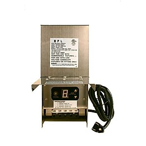 Best Pro Lighting Low Voltage Transformers (300) Stainless Steel