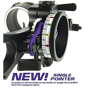 Spot Hogg - Fast Eddie Wrapped Bow Sight Single 1-Pin .019 Green - Right Hand