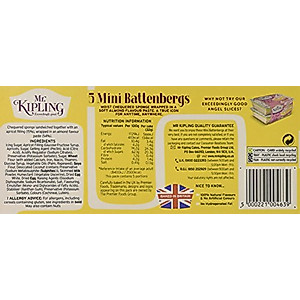Mr Kipling Mini Battenbergs 5ea