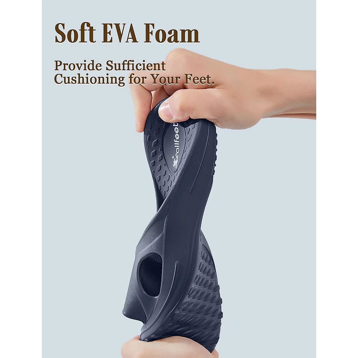 MERENCE Recovery Arch Support Slide Sandals Reduces Stress on Feet，Orthotic Plantar Fasciitis Heel，Open Toe Soft Slide Sandals for Womens Mens Beach Pool Shower Shoes Bathroom Slippers