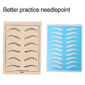 Charme Princesse Wireless Permanent Makeup Machine Kit Rotary Eyebrow Pen Machine With 15pcs 1R/1P Needles Supply for Eyebrow Lip Eyeliner