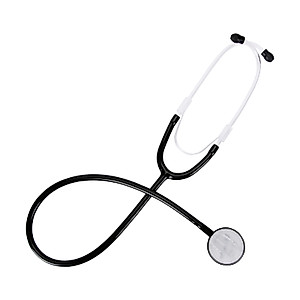 TK-1 Professional MR Safe Dual-Frequency Stethoscope Black