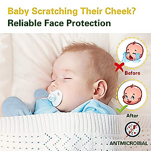 Baby Gloves No Scratch Mittens 0-6 Months Infant Newborn Girls Gloves Toddler Mittens Baby Boys 6 Pairs