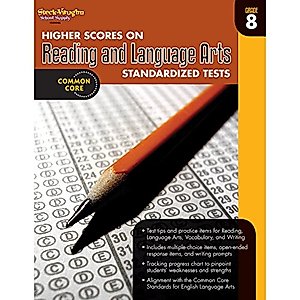 Higher Scores on Standardized Test for Reading & Language Arts: Reproducible Grade 8