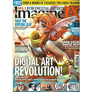 IMAGINE FX MAGAZINE, JUNE, 2017: # 148 SORRY, OVER 4 HOURS OF VIDEO MISSING