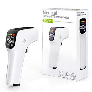 Infrared Thermometer for Adults, Children and Babies, Non-Contact, Forehead and Room Modes, FDA Cleared, Instant Accurate Results on Digital Display Sold by Alvalley