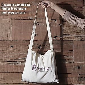 Folkulture Macrame Table Runner 13 x 100 Inches for Farmhouse, Boho Table Runner for Bohemian Rustic Wedding Dining Table, 100% Cotton, White Table Runner, Off White