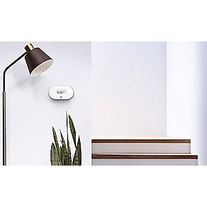 Airthings 2989 View Radon - Radon Monitor with Humidity & Temperature Detector - Battery Powered Mobile APP, WiFi, Alerts & Notifications