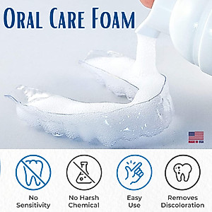 Retainer Foam Cleaner & Teeth Whitening Formula. The Ultimate Cleaning Toothpaste for Aligner Retainers. Great for All Kinds of Clear Retainers, Braces & Aligners. Safe for Dentures. (3 Pack)
