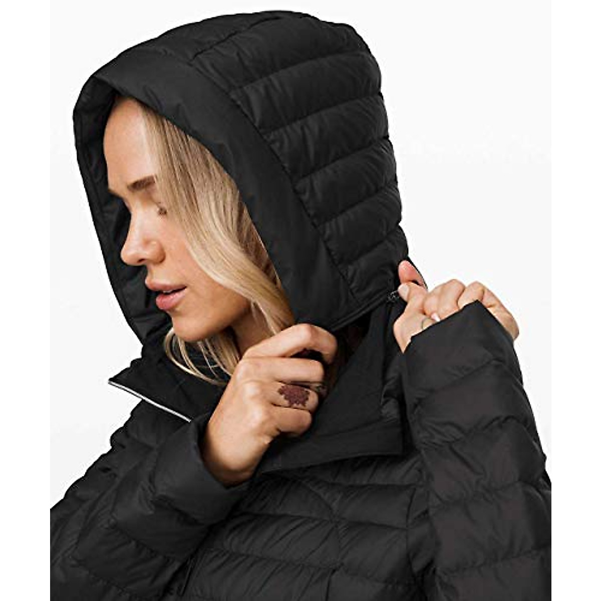 LULULEMON Pack it Down Jacket Long Sz 4 (Black)