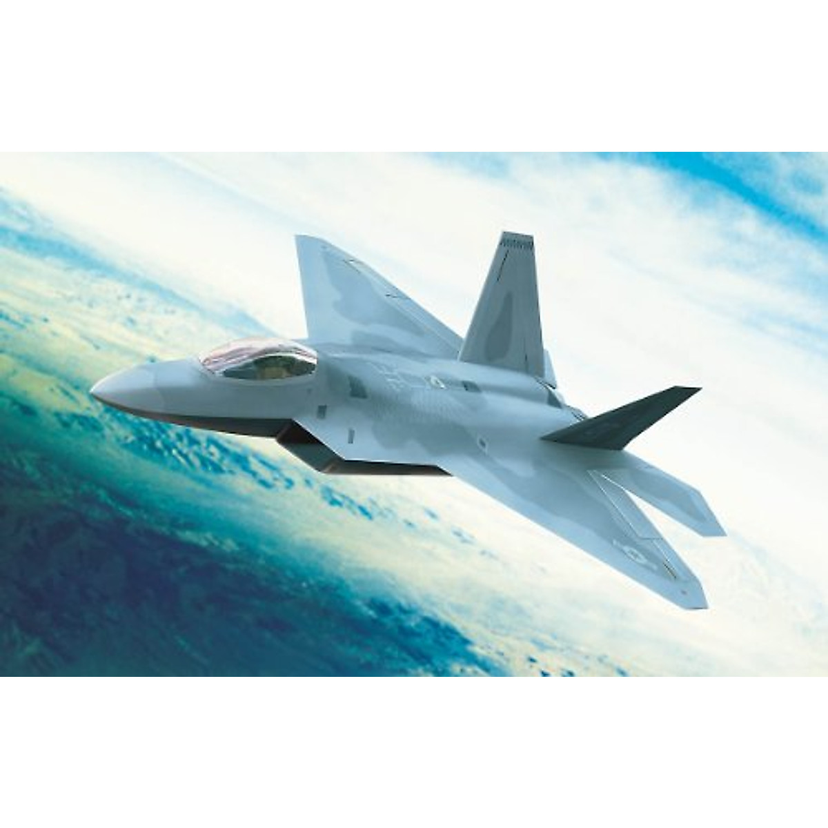 Hobby Boss F-22 Raptor Jet Fighter Airplane Model Building Kit