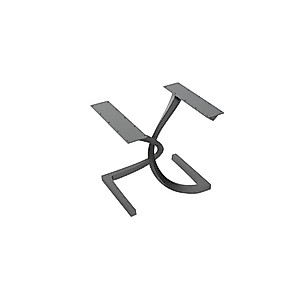 Design 59 Metal Dining Table Legs, Table Base for Desk, Kitchen, Restaurant & Other Tables, Black Furniture Legs, Steel Pedestal, Mid Century Modern Furniture (M14)