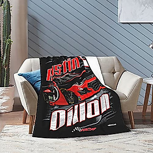 Austin Dillon 3 All Season Fleece Blanket Throw Ultra Soft Flannel Blanket Digital Printed Premium Fluffy Microfiber Fleece