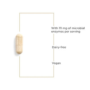 Integrative Therapeutics Lipase Concentrate-HP-Gut Enzyme Supplement for Men and Women to Support The Digestion of Fats* - 90 Vegan Capsules