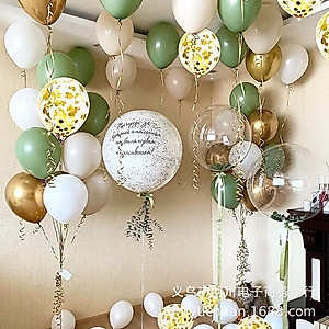 Balloon Arch Kit 139pcs Balloon Garland Kit Latex balloons (Olive Green)