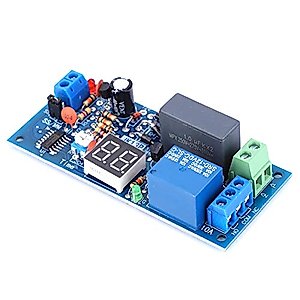 DEALPEAK Delay Relay Module Trigger Cycle Delay Timer Multifunction Time Delay Relay Interface Board Module with LED Display