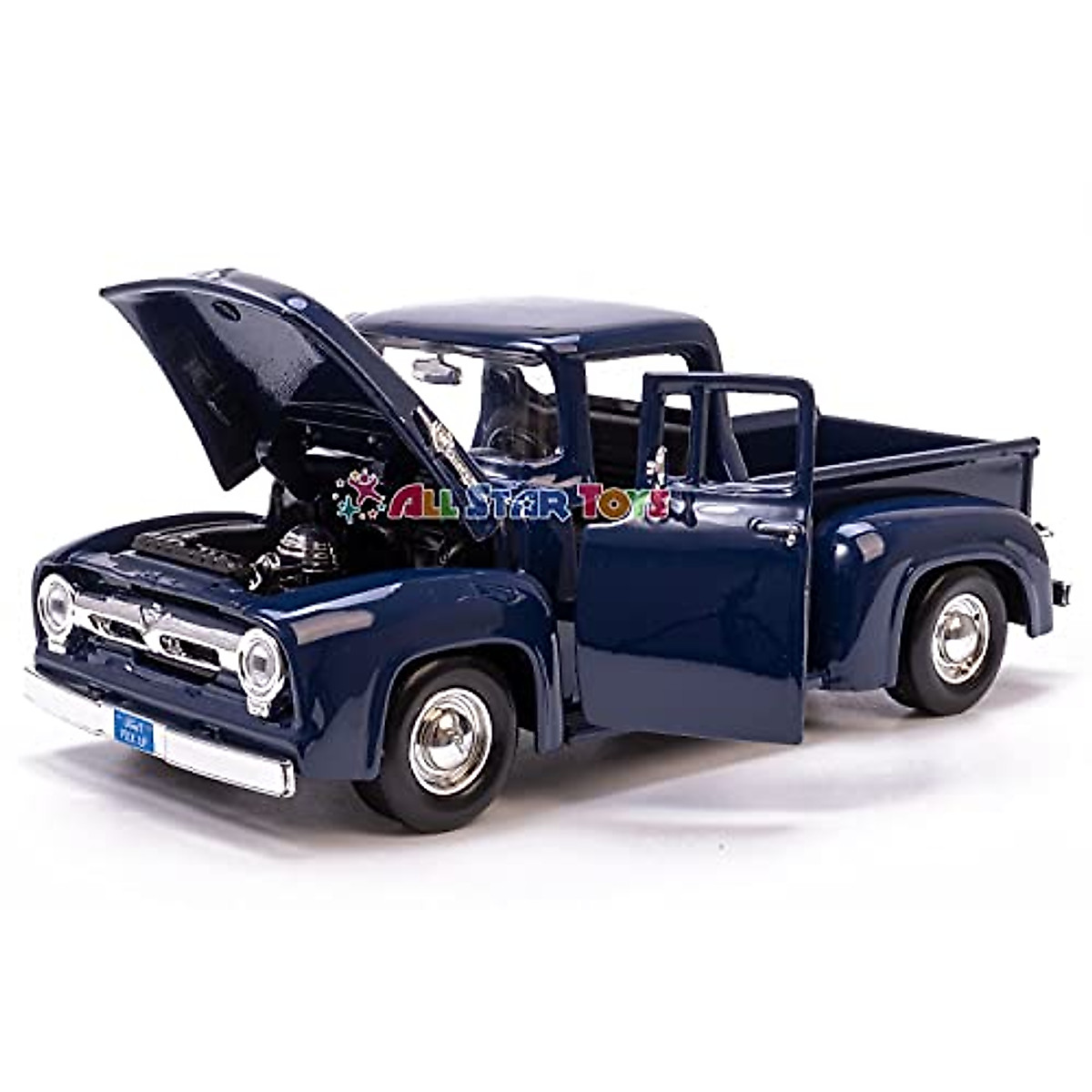 Imachine 1956 Ford F-100 Pickup Blue 1/24