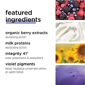 milk_shake Silver Shine Purple Conditioner for Blonde Hair - Blonde Toner for Brassy Hair