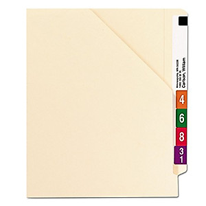 Smead End Tab File Jacket, Shelf-Master Reinforced Straight-Cut Tab