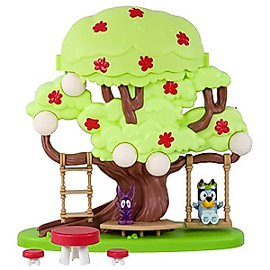 Bluey Tree Playset with Secret Hideaway, Flower Crown and Fairy Figures and Accessories