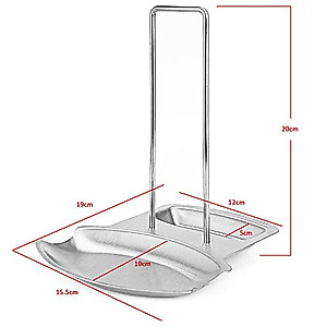 1Pcs Kitchen Accessories Stainless Steel Pot Lid Shelf Kitchen Organizer Pan Cover Lid Rack Stand Sponge Spoon Holder Dish Rack