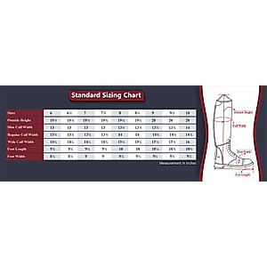 TuffRider Women's Baroque Field Short Boots, Black, 75 Regular