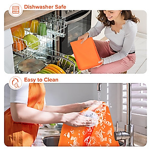 22 Inch Mat for Blackstone, 100% Food-Graded Silicone Griddle Cover with 2 Dishwashing Sponges