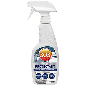 303 Marine Aerospace Protectant - Provides Superior UV Protection, Repels Dust, Dirt, and Staining, Dries To A Matte Finish, Restores & Maintains, 16oz (30340CSR) Packaging May Vary