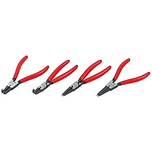 CRAFTSMAN Snap Ring Plier Set, 4-Pack, 7 inch, Straight and Curved Pliers, Stainless Steel (CMMT98339)