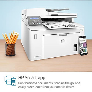 HP Laserjet Pro M148fdw All-in-One Wireless Monochrome Laser Printer, Fax, Mobile & Auto Two-Sided Printing, Works with Alexa (4PA42A)