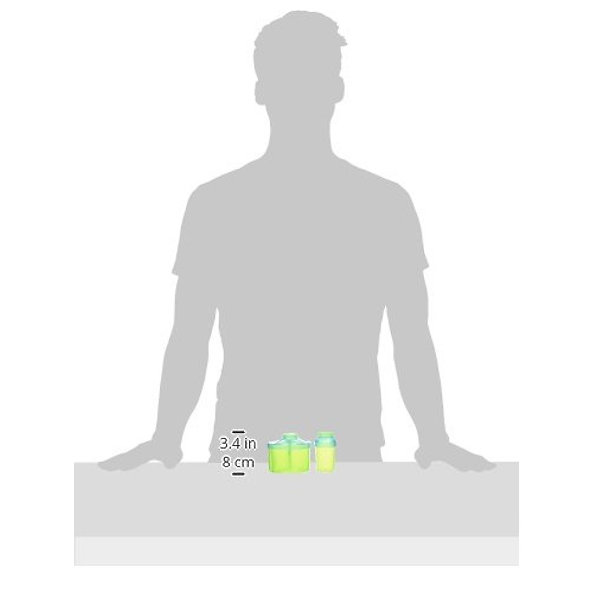 Munchkin® Formula Dispenser Combo Pack, Colors May Vary, 1 Pack