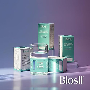 Biosil Collagen Generator - 60 Original Capsules, Pack of 2 - with Patented ch-OSA Complex - Generates & Protects Your Own Collagen - GMO Free - 60-Day Supply