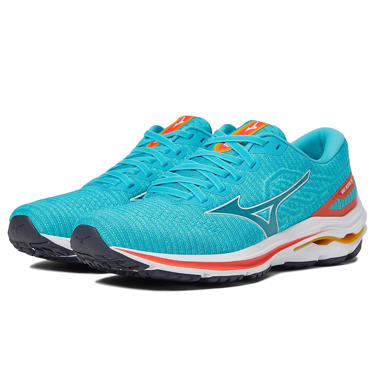 Mizuno Women's Wave Inspire 18 Running Shoe, Turquoise, 8
