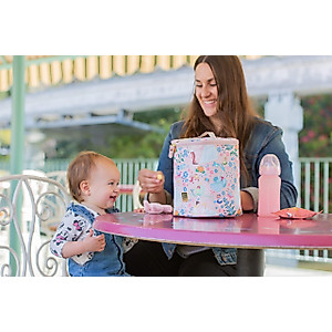 Petunia Pickle Bottom Baby Cooler Bag | Perfect for Baby Bottles and Snacks | Insulated & Reusable Bottle Cooler and Baby Holder | Cinderella Disney Collaboration