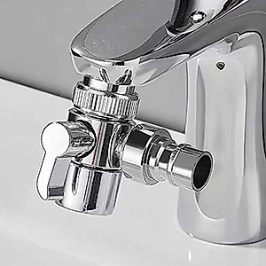 MissMin faucet to shower hose diverter to Dishwasher Snap,aerator quick connect to hand bidet and shower,for bathroom/kitchen sink