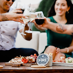 Tree Free Fire - Portable Tabletop Fire Pit - All Natural Alternative to Gel Fuel cans | Tabletop Fire Bowl, Perfect Outdoor Fireplace