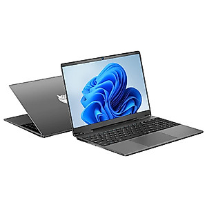 Bmax Laptop 15.6", 12GB DDR4 RAM 512GB SSD, Intel Celeron N5095 Quad Core Processor (up to 2.9GHz), 2K FHD IPS Display, Windows 11 Gaming Laptop Thin Traditional Computers Expandable 1TB SSD