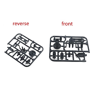 Bioristar HG RG Hobby Action Base Gundam Model Stand Hobby Display Stand Pack of 2 (1/144 Scale) (2pcs Black)