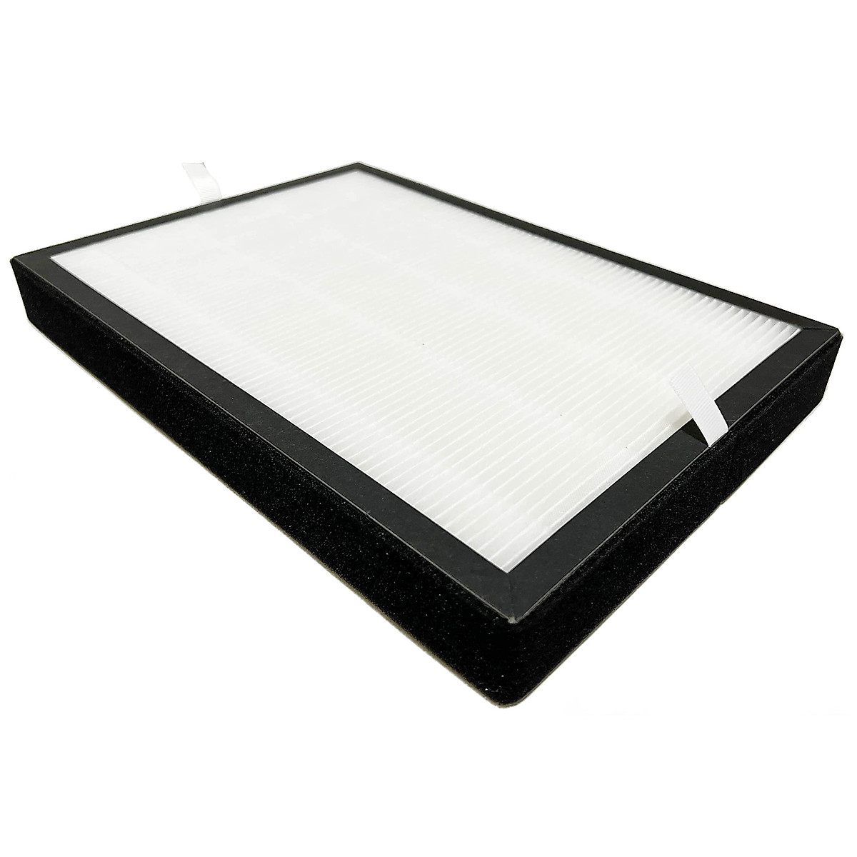 Nispira True HEPA Carbon Filter Replacement Compatible with Azeus GL-FS32 MOOKA GL-FS32 KOIOS Air Purifier, 2 Packs