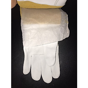 Tillman 1338 Top Grain Goatskin TIG Glove with Glide Patch Large White