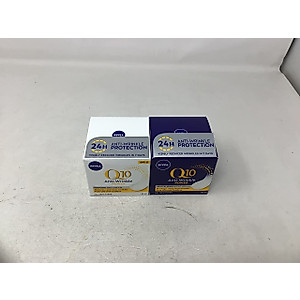 Nivea Q10 SPF 15 Anti-Wrinkle Face Day Cream Plus Face Night Cream, 50 ml
