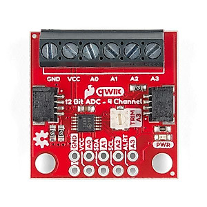 SparkFun (PID 15334 Qwiic 12 Bit ADC - 4 Channel (ADS1015)