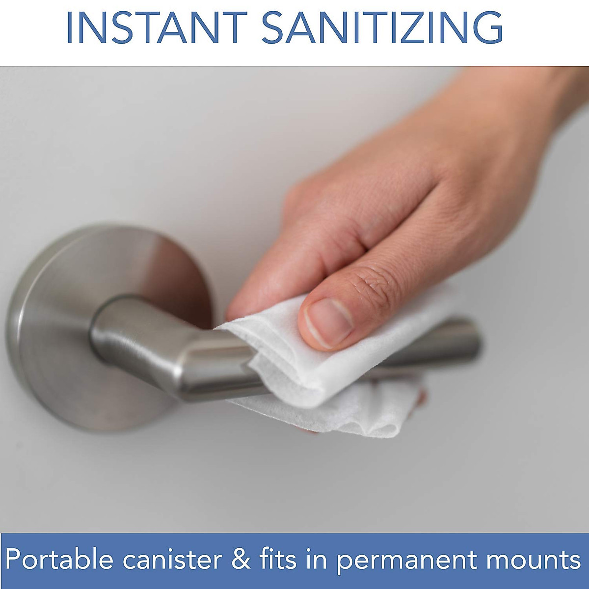 BUNZL Sani Professional P92084 Sani-Hands 300 Ct. Hand Wipes - 6 / CS