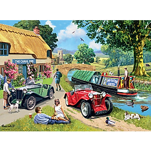 Ravensburger Two of a Kind 500 Piece Jigsaw Puzzles for Adults & Kids Age 10 Years Up - Nostalgic Puzzle