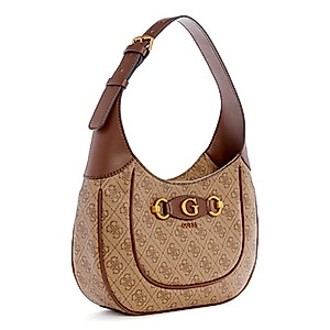 GUESS Izzy Hobo, Latte Logo/Brown