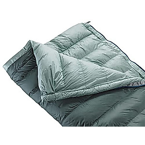 Therm-a-Rest Ohm 20F/-6C Ultralight Down Camping Sleeping Bag, Long, Balsam