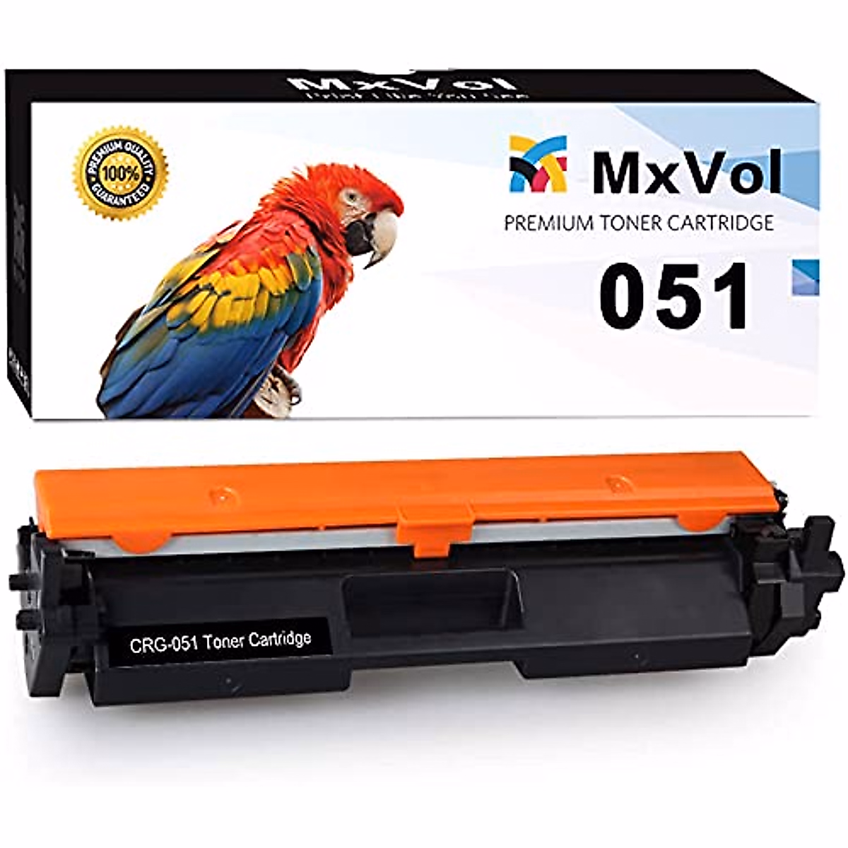 MxVol Compatible Toner Cartridge Replacement for Canon 051 051H Toner (2168C001) use for Canon imageCLASS LBP162dw MF264dw MF267dw MF269dw LBP160 MF260 Series Printer - 1 Pack Black