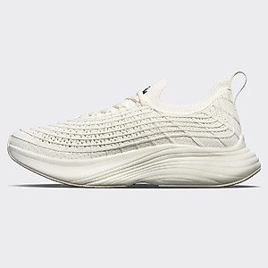 APL: Athletic Propulsion Labs Women's Techloom Zipline Sneakers, Ivory/Ivory/Black, 10.5